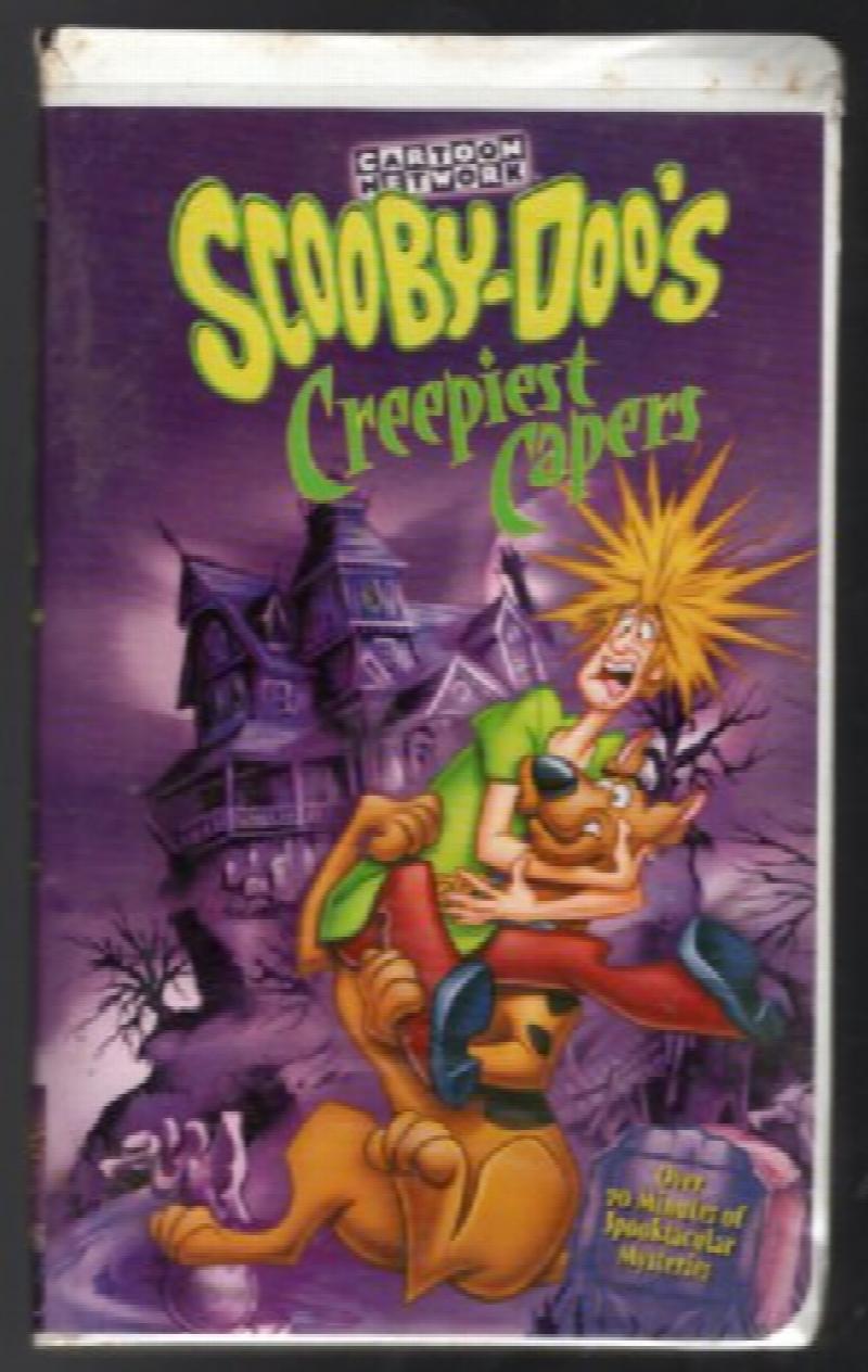 Scooby-Doo's Creepiest Capers VHS 2000 Cartoon Network