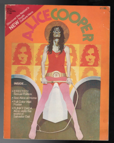 Alice Cooper Magazine 1972 Dell Special