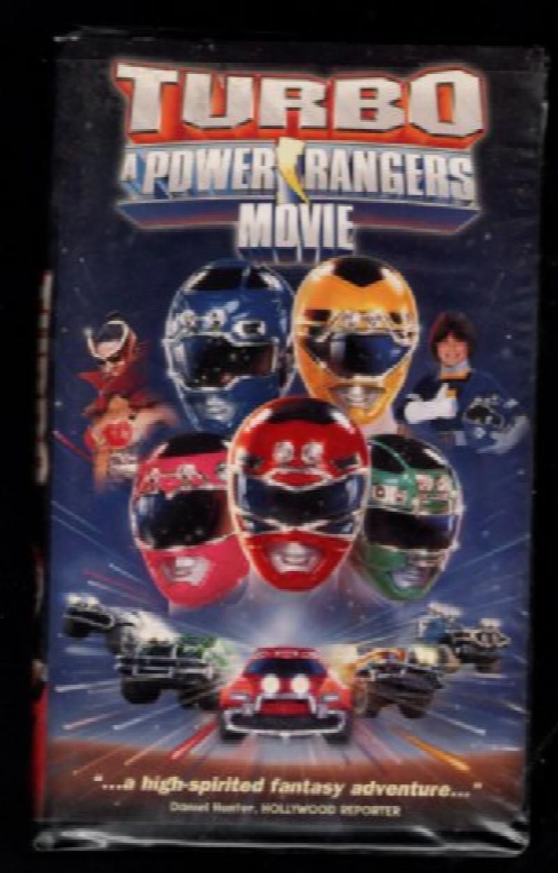 A Power Rangers Turbo Movie Poster